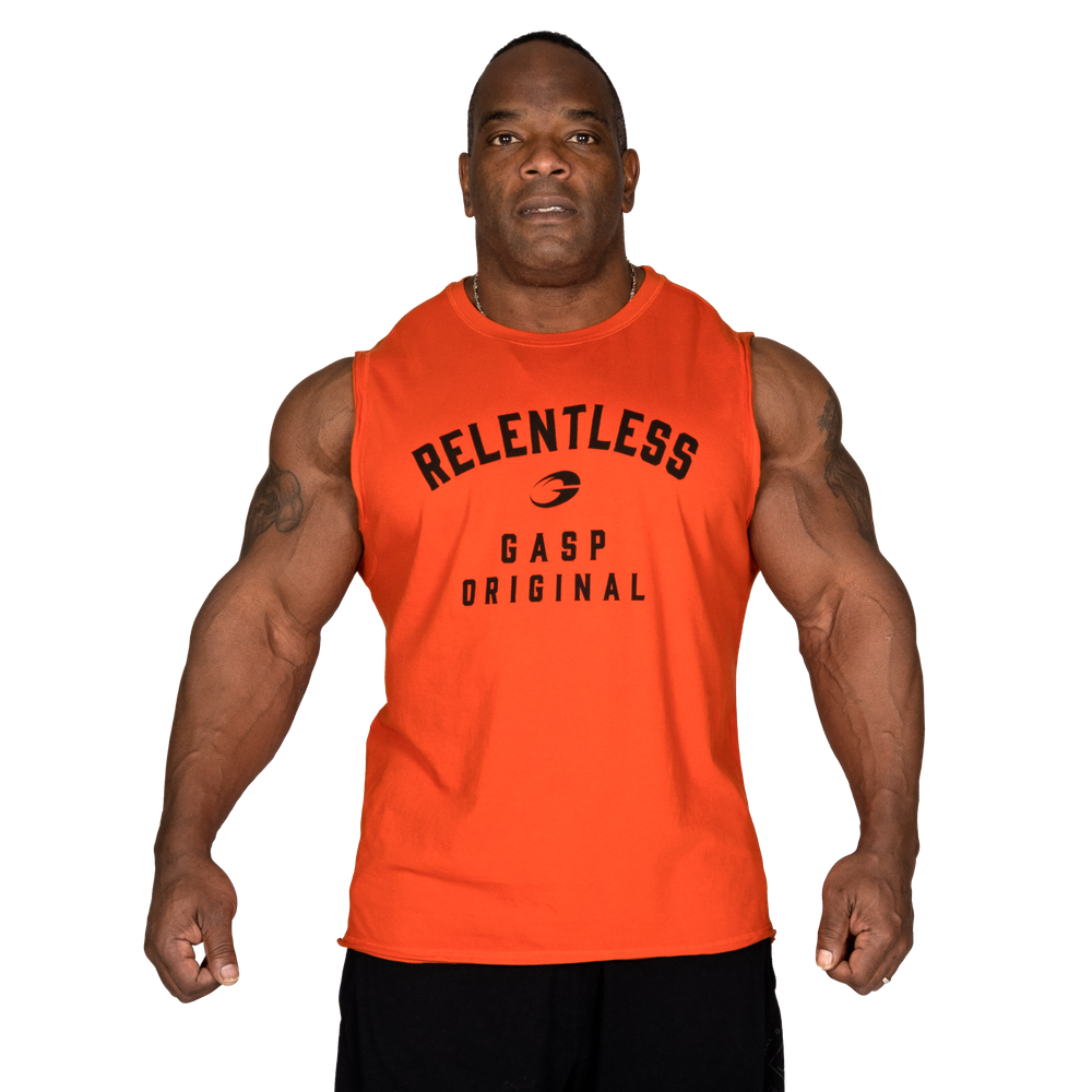 GASP Vintage Tank | BodiCafe Official Online Store | Hide Yamagishi & Iris Kyle – Bodi Cafe