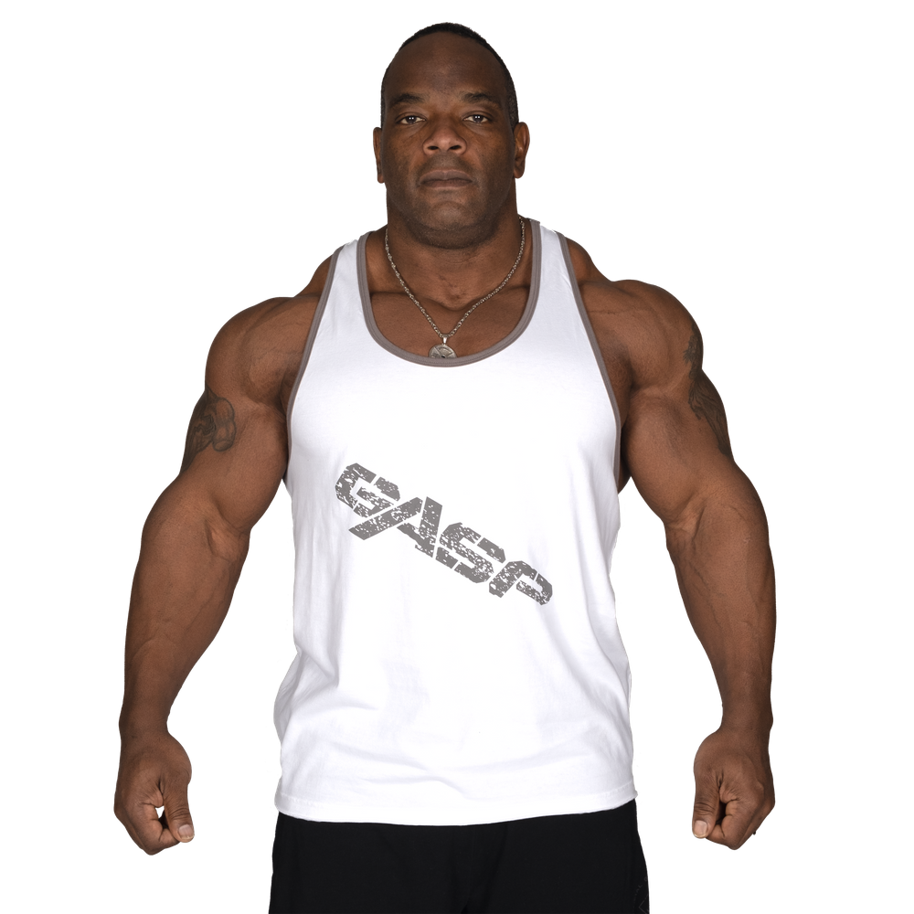 GASP Vintage T-back | BodiCafe Official Online Store | Hide Yamagishi & Iris Kyle – Bodi Cafe