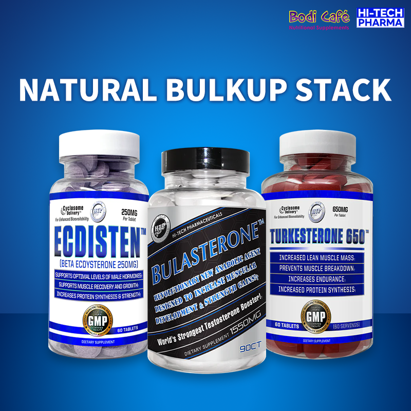 Natural Bulkup Stack - Turkesteron / Ecdisten / Bulasterone – Bodi Cafe